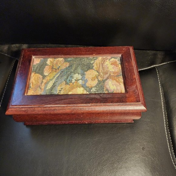 Jewelry | Tapestry 2 Layer Jewelry Box | Poshmark